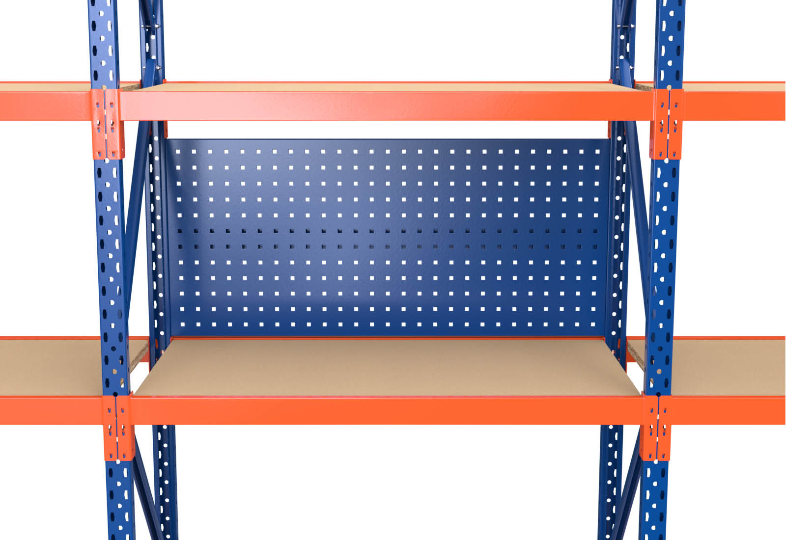 220 cm paroi perforée pour rack de stockage LR2000 / hauteur 500 mm ...